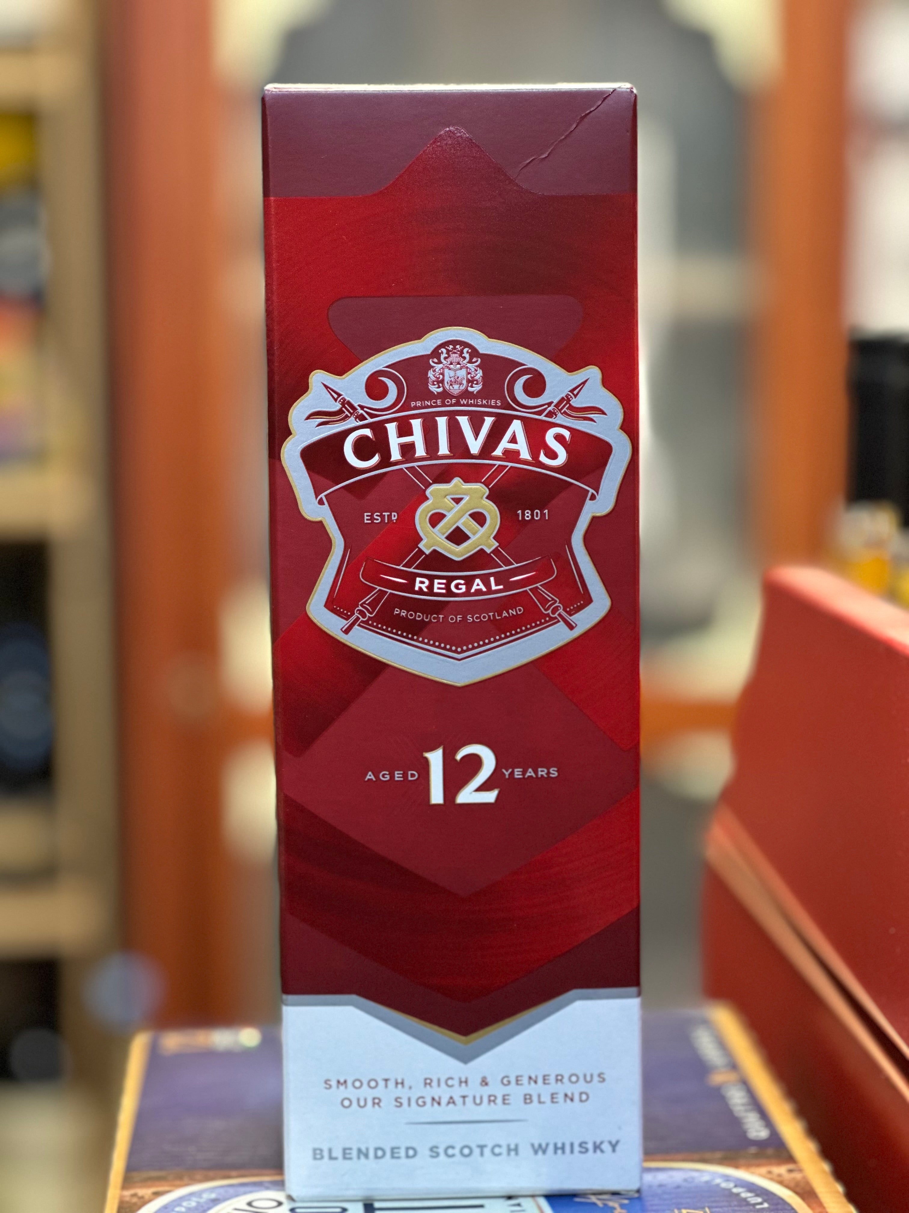 Chivas Regal Blended Scotch Whisky 12 Years Old 70cl – Billericay Wines