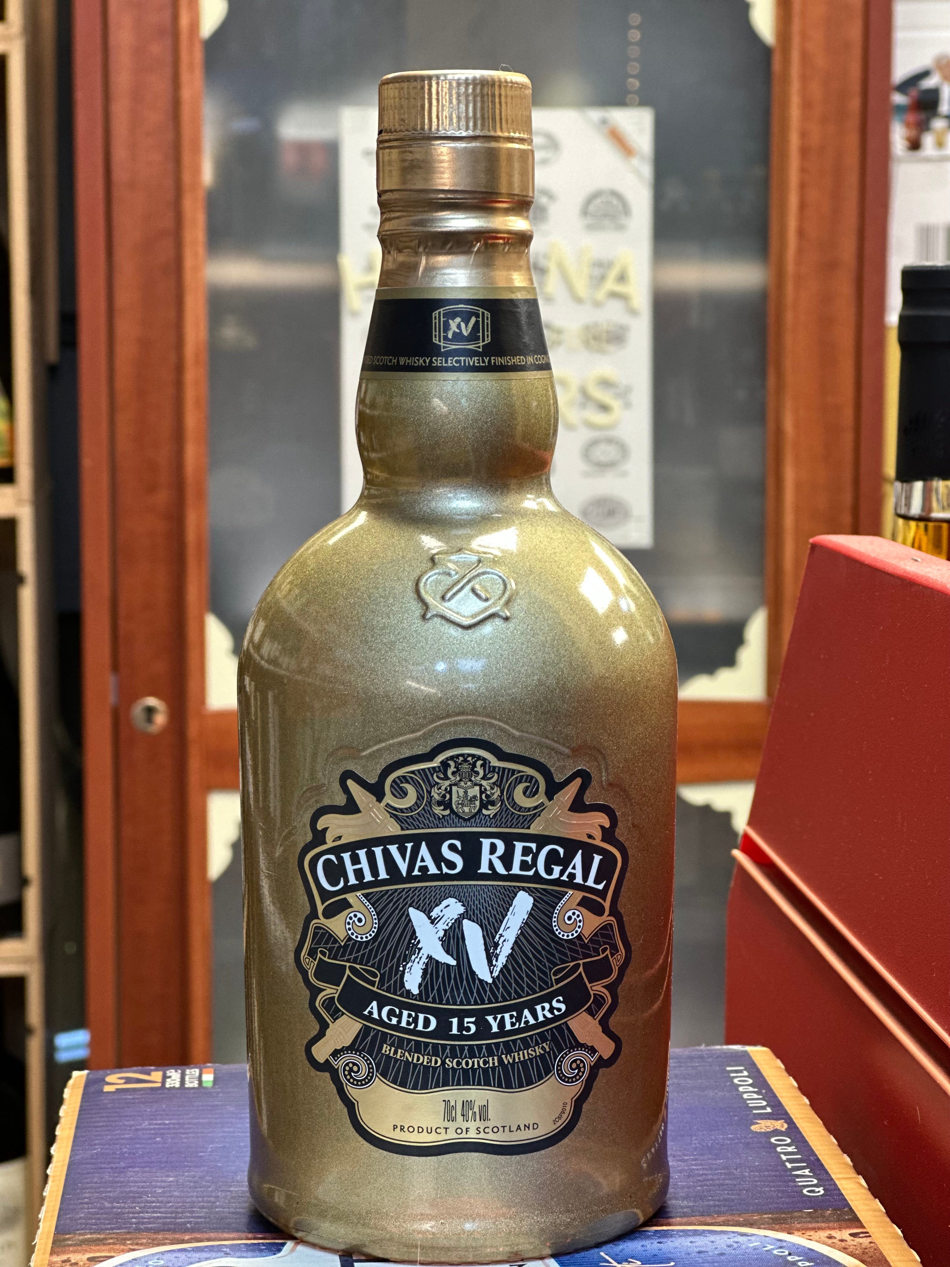 Chivas Regal Blended Scotch Whisky 15 Years Old 70cl – Billericay Wines