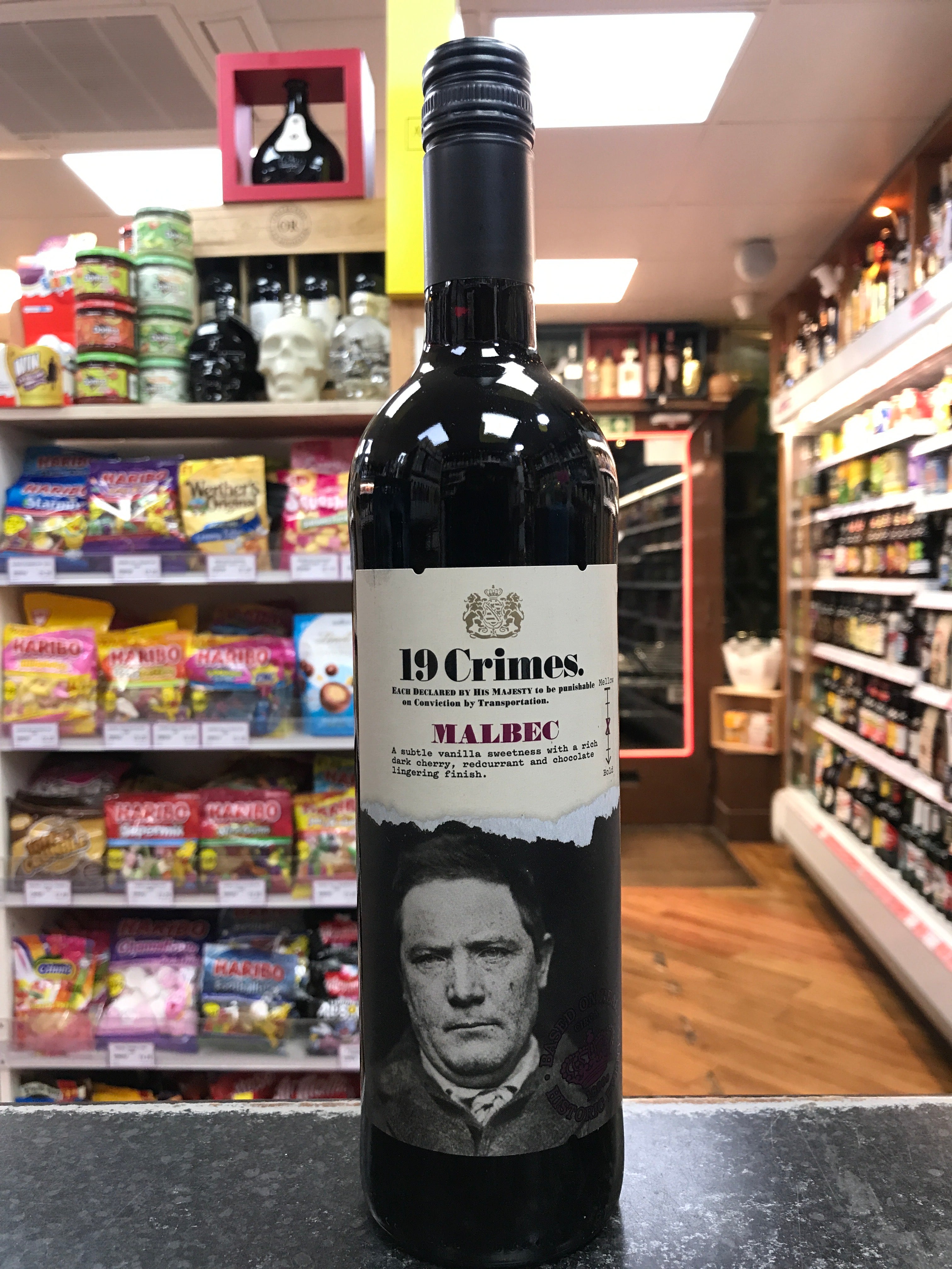19 Crimes Malbec 75cl – Billericay Wines