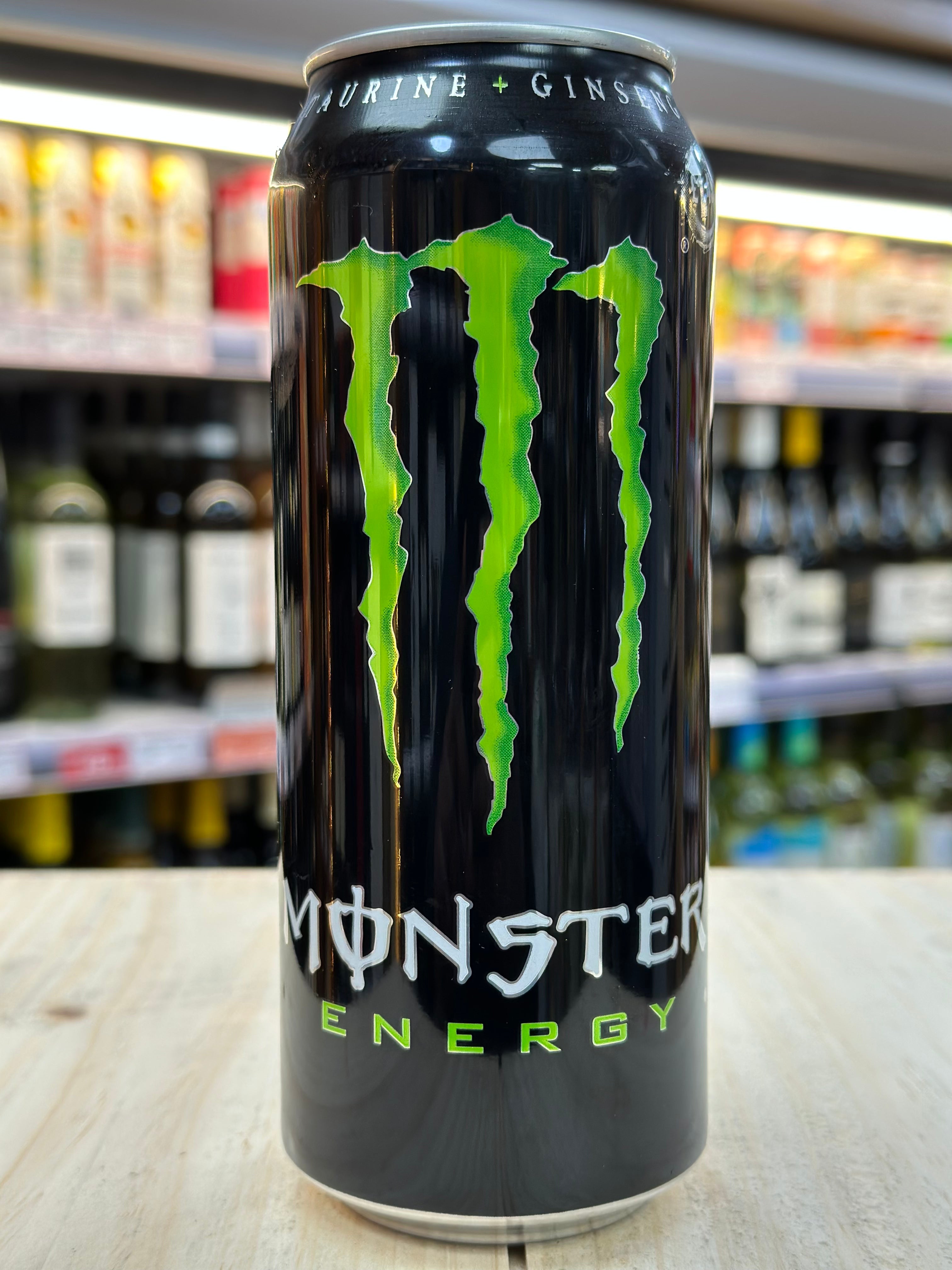 Monster Green Energy Drink Can 500ml – Billericay Wines